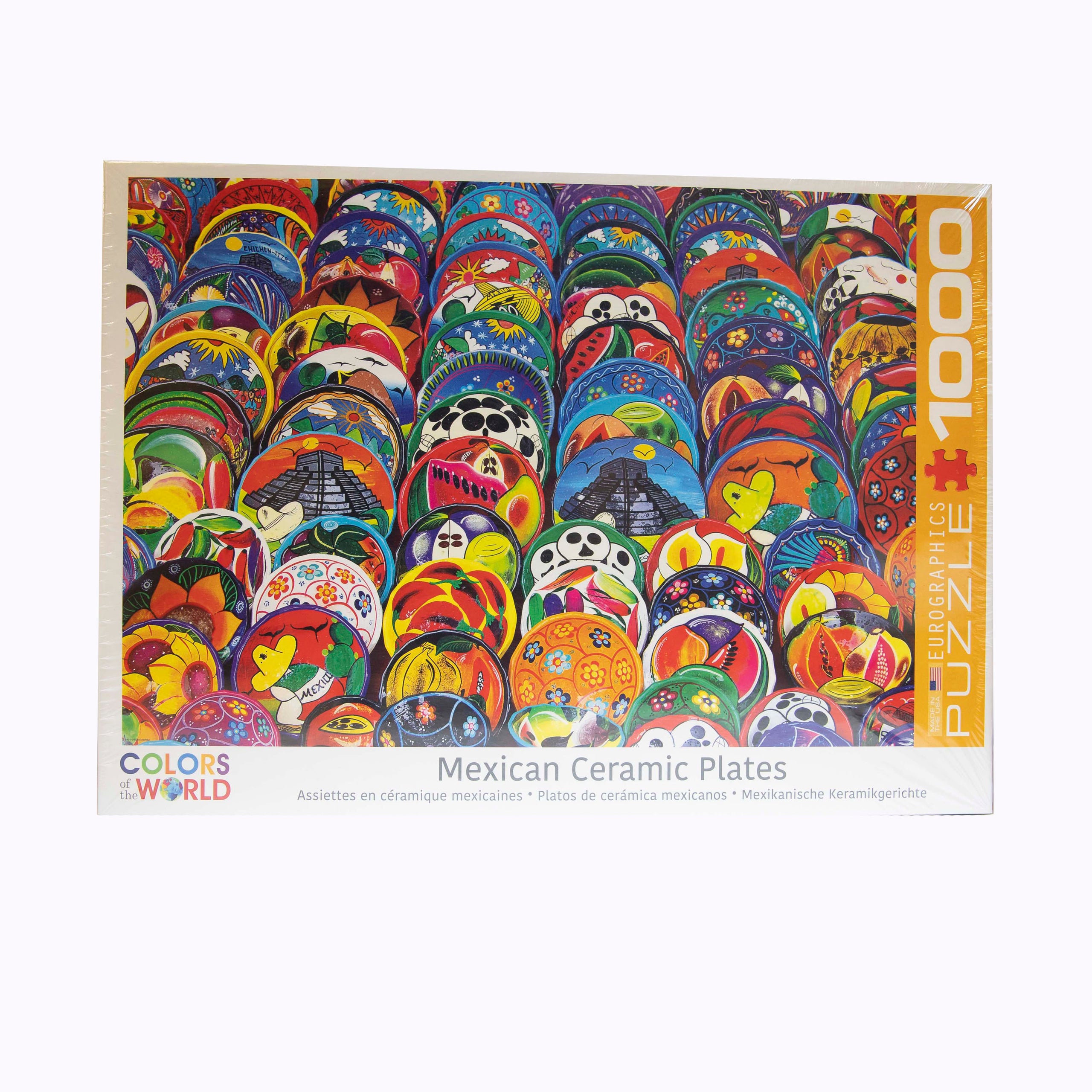 Mexican Plates 1,000-Piece Puzzle | National Museum of Mexican Art
