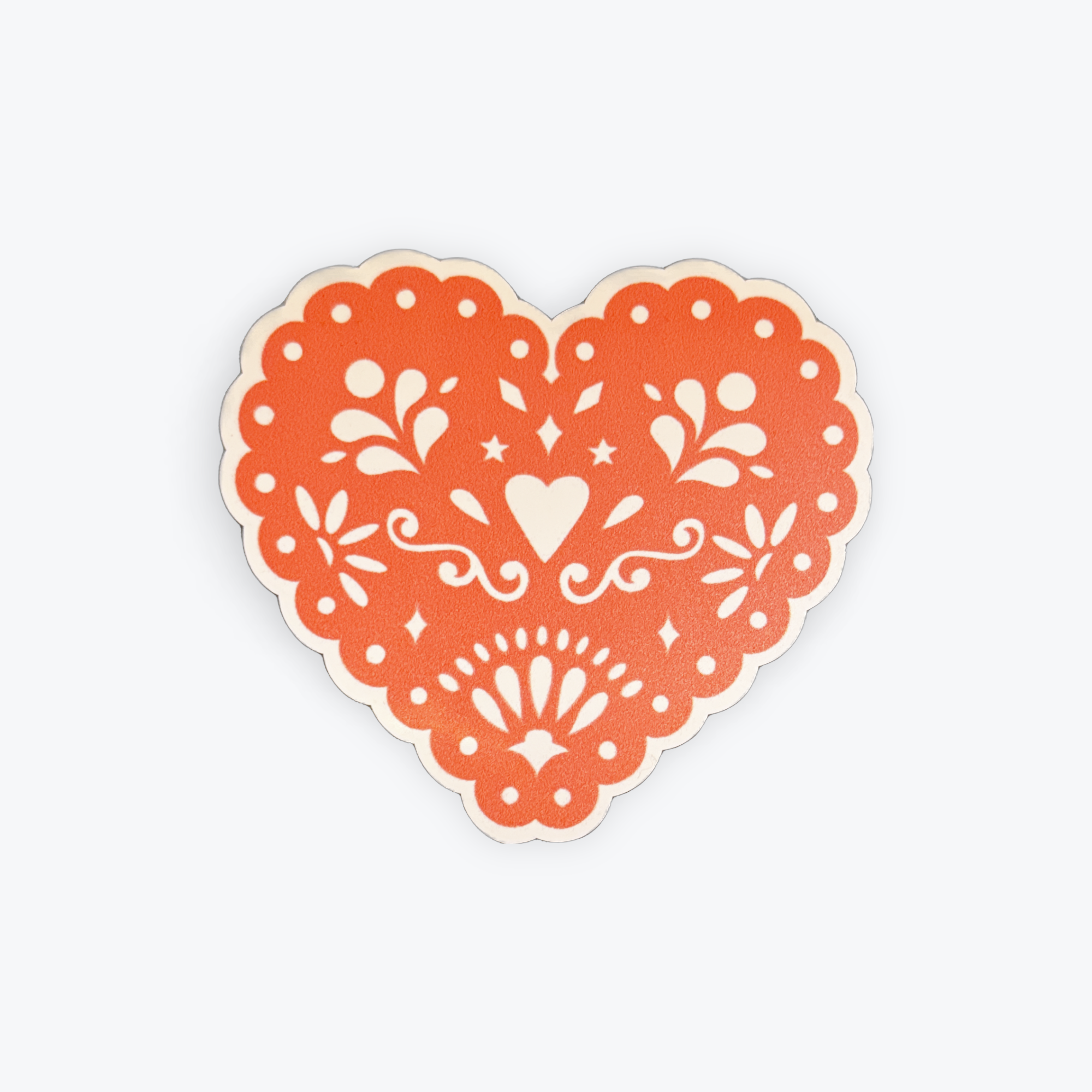 Papel Picado Heart Magnet | National Museum of Mexican Art